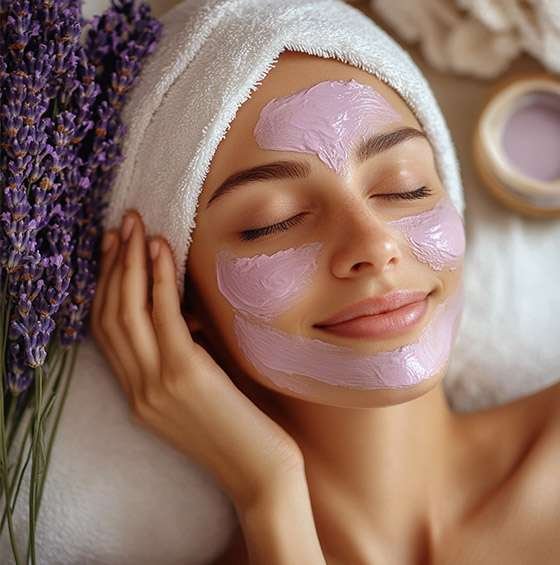 Lavender Skin Therapy Customized Facial 60min | chemical peel in Carbondale